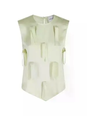 ISABELLE BLANCHE Bow-embellished Top