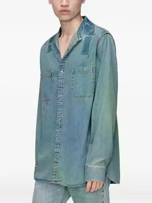 MAISON MARGIELA Long-sleeves Shirt - Blue