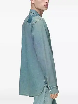 MAISON MARGIELA Long-sleeves Shirt - Blue