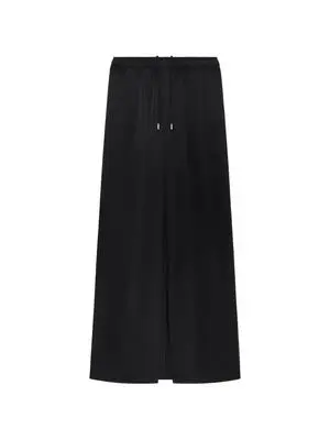 COURREGES Elasticated-waistband Trousers - Black