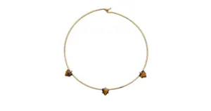 Jennifer Zeuner Jewelry Cora Romy Choker With Tiger's Eye - One-color