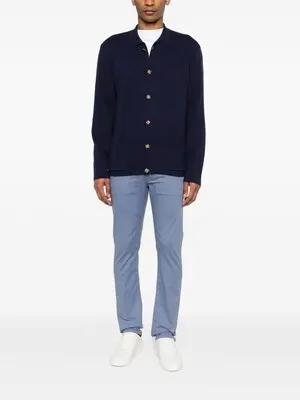 Jacob Cohen Cotton Blend Slim Fit Trousers