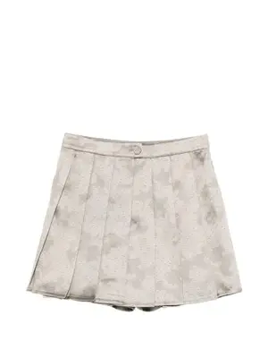 Emporio Armani Pleated Shorts - Grey