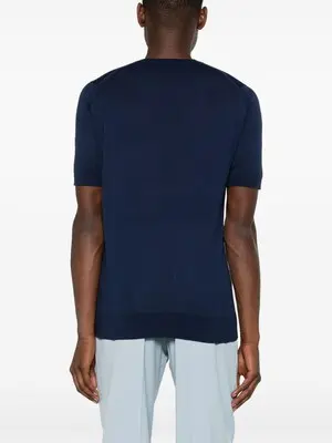 John Smedley Kempton T-shirt - Blue