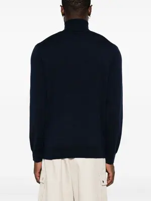 Polo Ralph Lauren Wool Turtleneck With Embroidered Logo