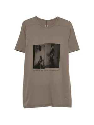 Rick Owens Printed T-shirt - Grey