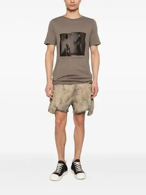 Rick Owens Printed T-shirt - Grey