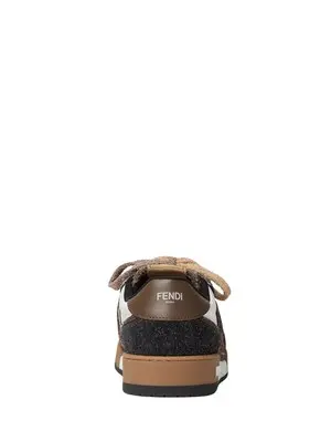 Fendi Lace Up Sneakers - Grey