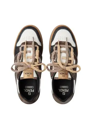 Fendi Lace Up Sneakers - Grey