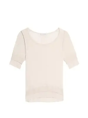 LEMAIRE Silk Blend Top - White