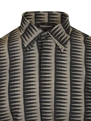 Emporio Armani Printed Shirt - Blue