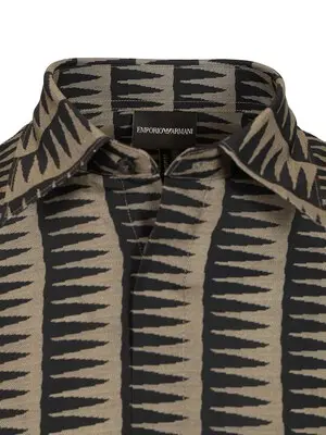 Emporio Armani Printed Shirt - Blue
