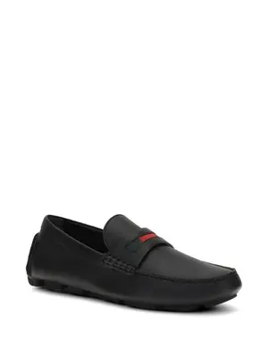 Gucci Leather Loafers - Black