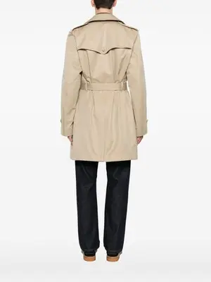 Junya Watanabe Double-breasted Cotton Trench Coat - Beige