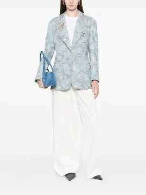 MINIME PARIS Printed Single-breasted Jacket