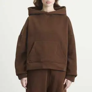 ENTIRE STUDIOS Heavy Organic Cotton Hoodie - Brunette