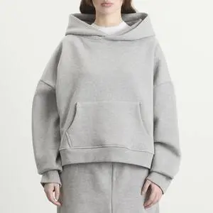 ENTIRE STUDIOS Heavy Hoodie - Grey Marle