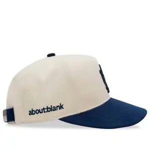 ABOUT:BLANK Monogram Contrast Cap