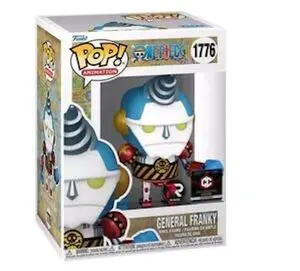 FUNKO Pop! Animation: One Piece General Franky Figure #1776 - Multicolor