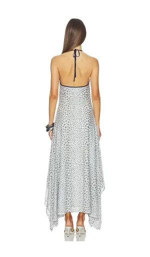 KATE BARTON Halterneck Handkerchief Dress