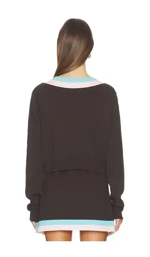 KATE BARTON Illusion Layered Cardigan