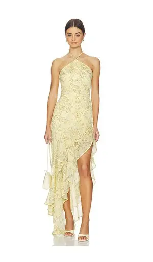 Amanda Uprichard Carlina Dress - Lemon
