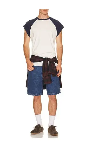 Simkhai Lorcan Denim Shorts