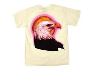 TRAVIS SCOTT Birds In The Trap Toyota Pop Up Eagle Tee Shirt - Beige