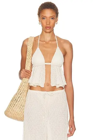 MONTCE X Elsa Hosk Emma Tank Top - Amalia Texture