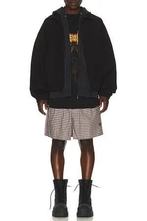 Balenciaga Medium Fitted T-shirt - Black