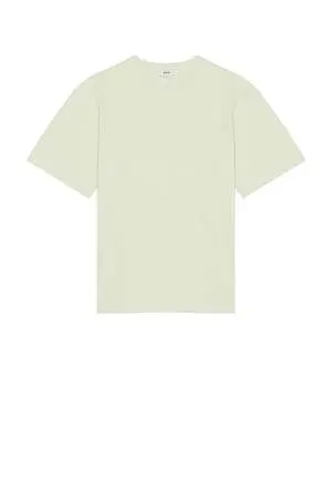 AGOLDE Asha Mock Neck Tee - Mint Cream