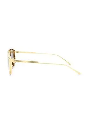 Bottega Veneta Light Ribbon Pilot Sunglasses