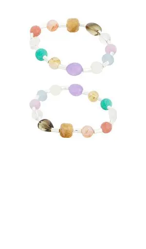 CASA CLARA Martinique Bracelet Set - Teal