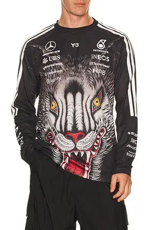 Y3 Printed Sport Tops For Men