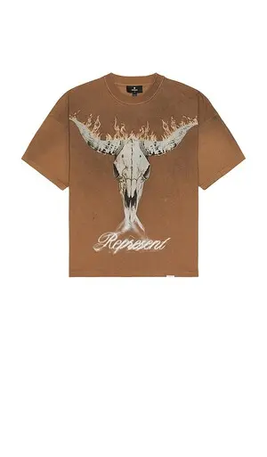 REPRESENT British Cowboys Tee In . Also - Brown