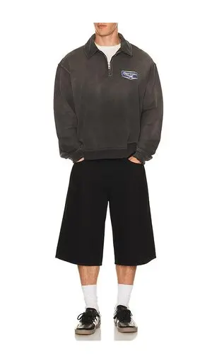 REPRESENT Nothing Faster Quarter Zip Pullover In . Also - Black