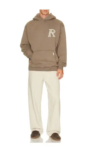 REPRESENT Western Initial Hoodie - Brown