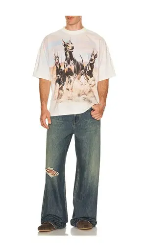 REPRESENT Western Dobermans Tee In . Also - White