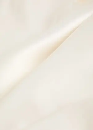 DELOS Gilbert Silk Trousers - Ivory