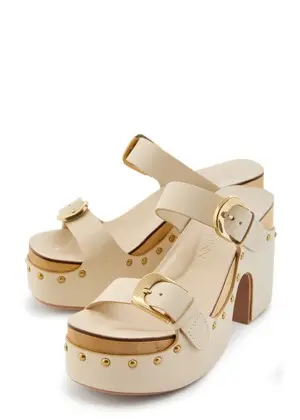 Zimmermann Alight 100 Leather Mules