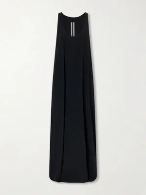 Rick Owens Tank Silk-blend Georgette Gown