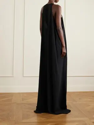 Rick Owens Tank Silk-blend Georgette Gown
