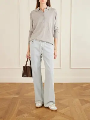 Still Here Cool Wide-leg Jeans - Blue