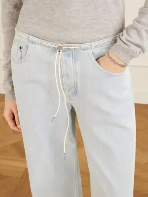 Still Here Cool Wide-leg Jeans - Blue