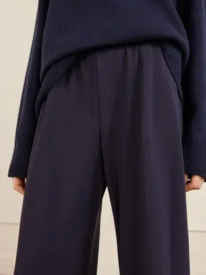 THE ROW Gala Crepe Wide-leg Pants