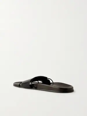 THE ROW Vivienne Leather Slides