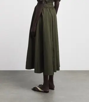 JOSEPH Cotton Sateen Manar Skirt