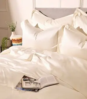 CELSO DE LEMOS Bourdon King Pillowcase - Ivory