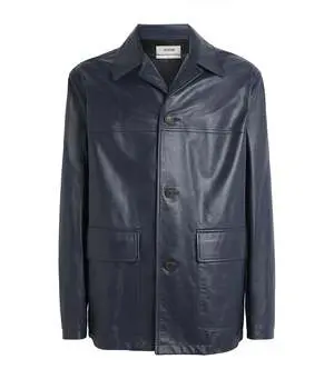 SYSTEM Leather Jacket