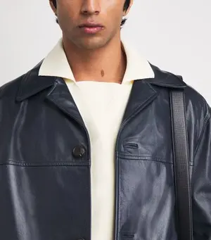 SYSTEM Leather Jacket